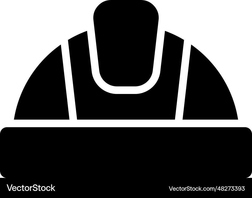 Mining helmet icon Royalty Free Vector Image - VectorStock