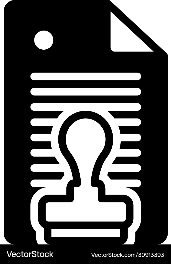 Permission Royalty Free Vector Image - VectorStock