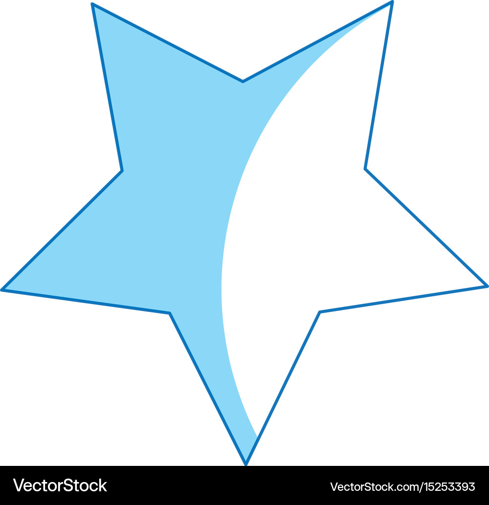 Star award prize decoration icon Royalty Free Vector Image