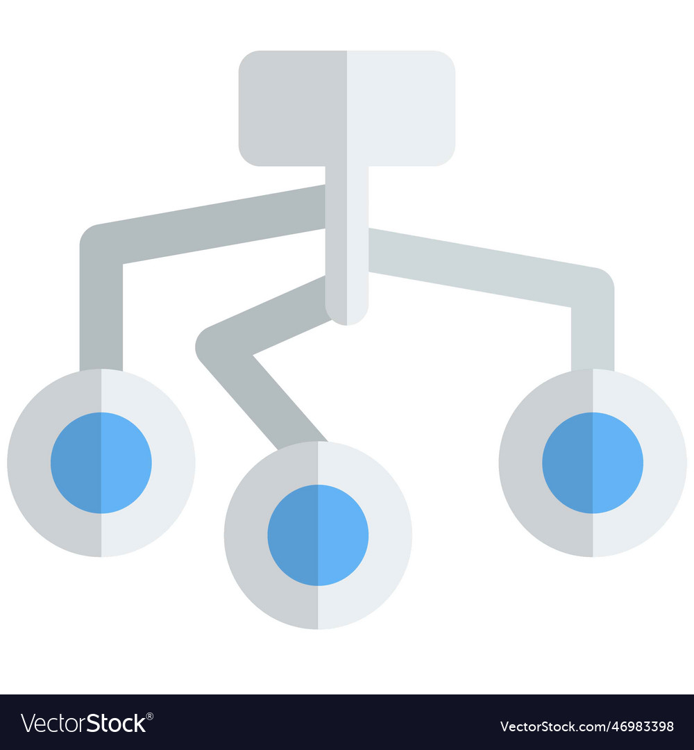 Multiple lights setup on ceiling for operations Vector Image