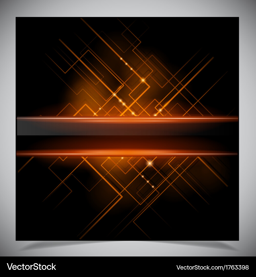 Smooth colorful abstract techno background Vector Image