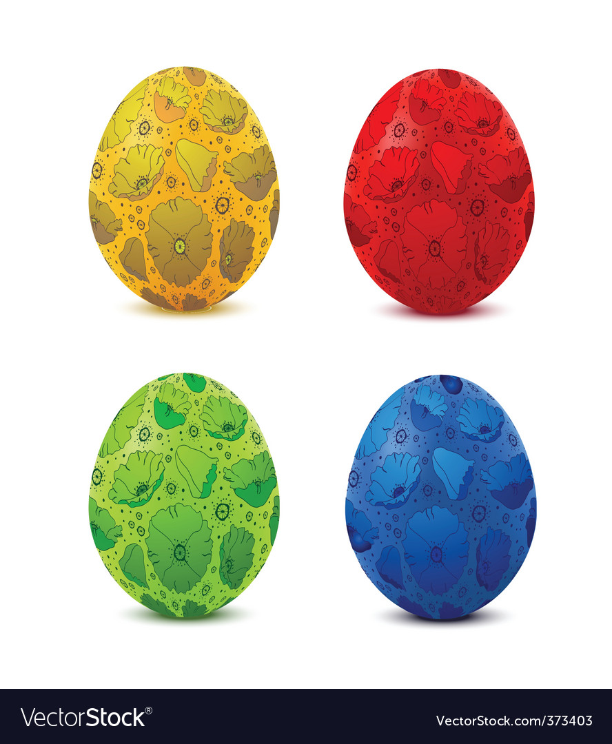 Easter egg Royalty Free Vector Image - VectorStock