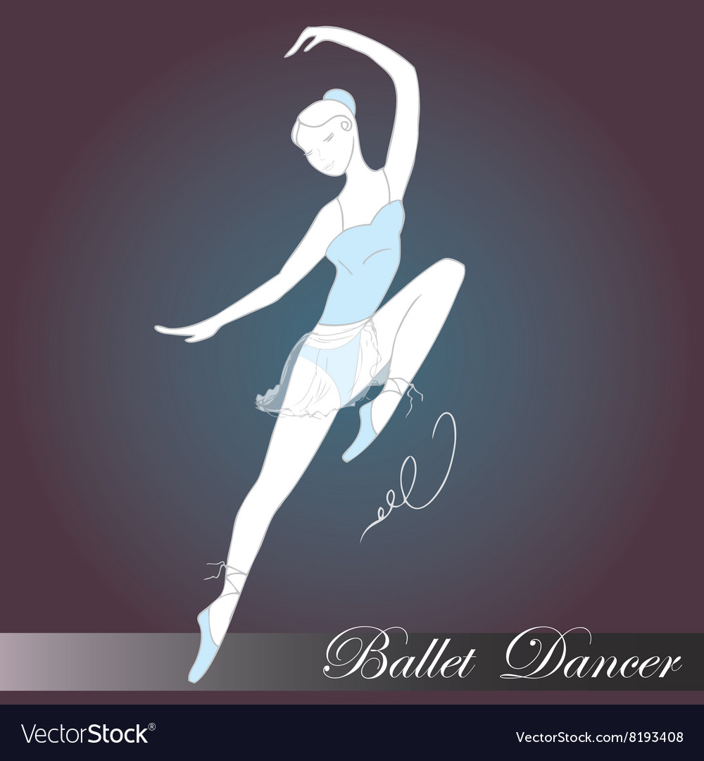 Ballet dancer Royalty Free Vector Image - VectorStock