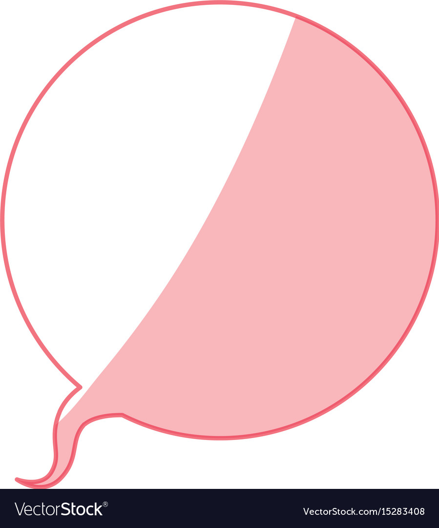 Bubble chat speakbox Royalty Free Vector Image