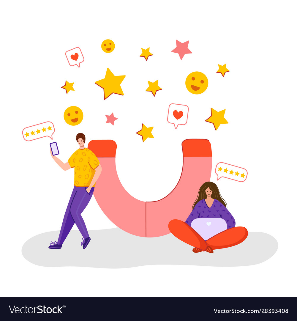 Customer feedback concept Royalty Free Vector Image