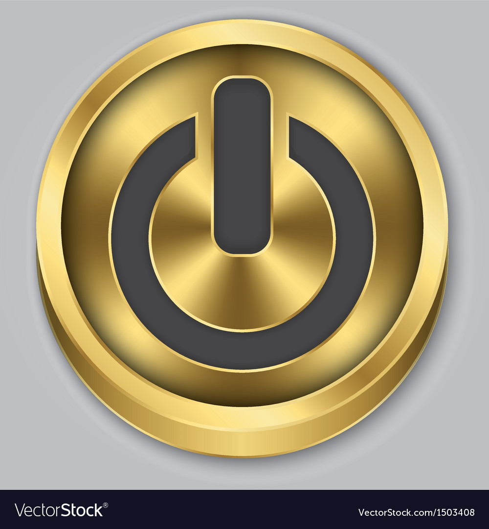 Power button Royalty Free Vector Image - VectorStock