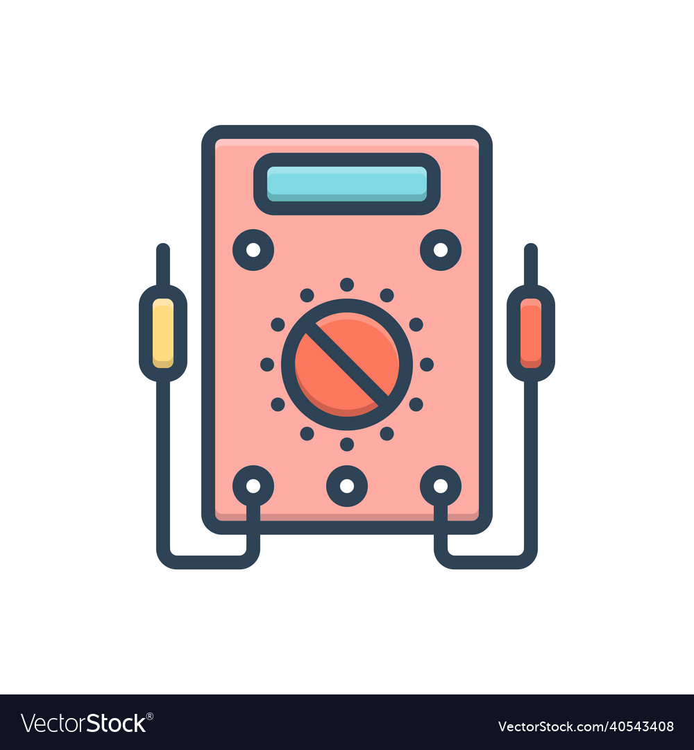 Voltmeter Royalty Free Vector Image - VectorStock