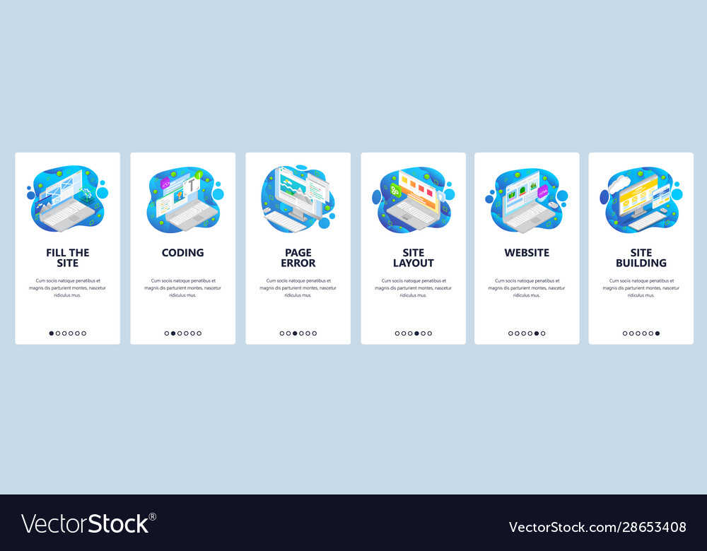 Website wireframe and development coding Vector Image