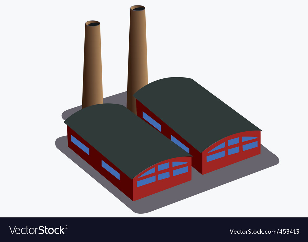 Factory Royalty Free Vector Image - VectorStock