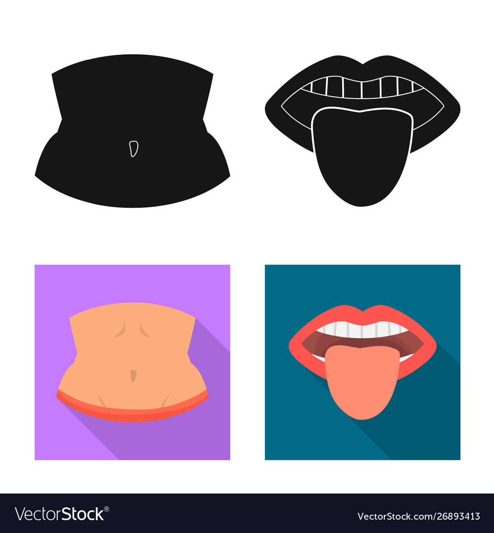 Isolated object body and part symbol Royalty Free Vector Isolated object body and part symbol Royalty Free Vector
