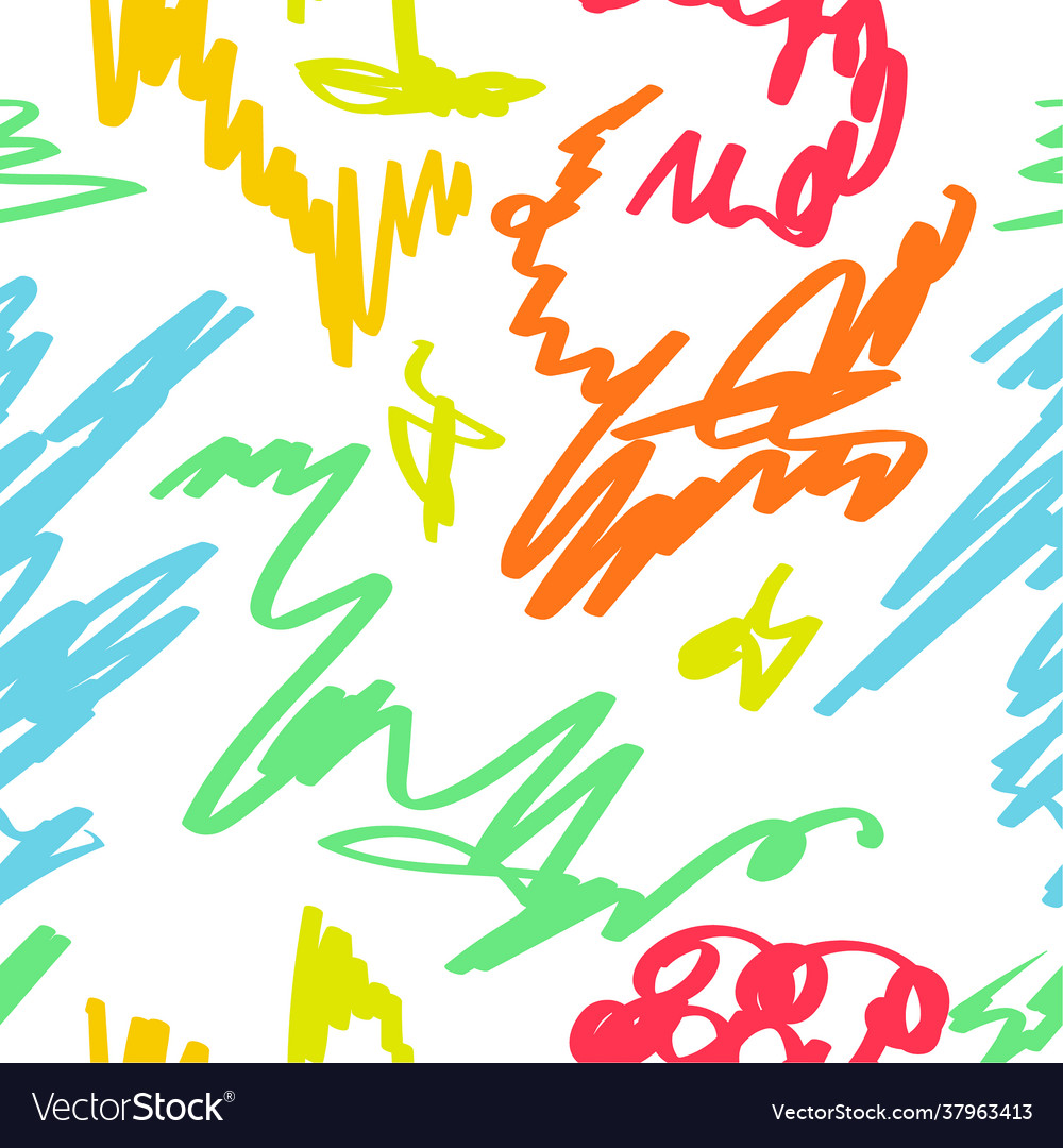 Multicolored seamless pattern Royalty Free Vector Image