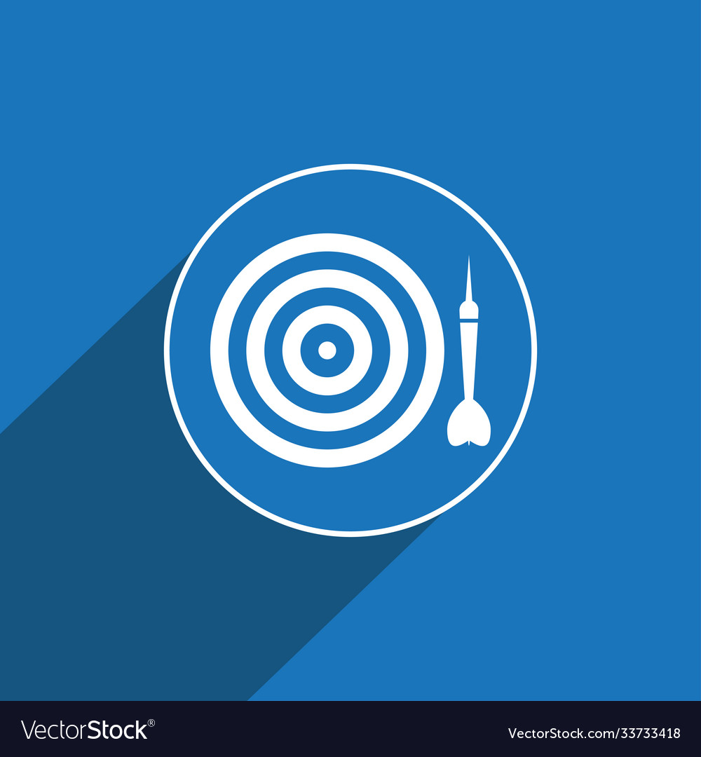 Dart icon Royalty Free Vector Image - VectorStock