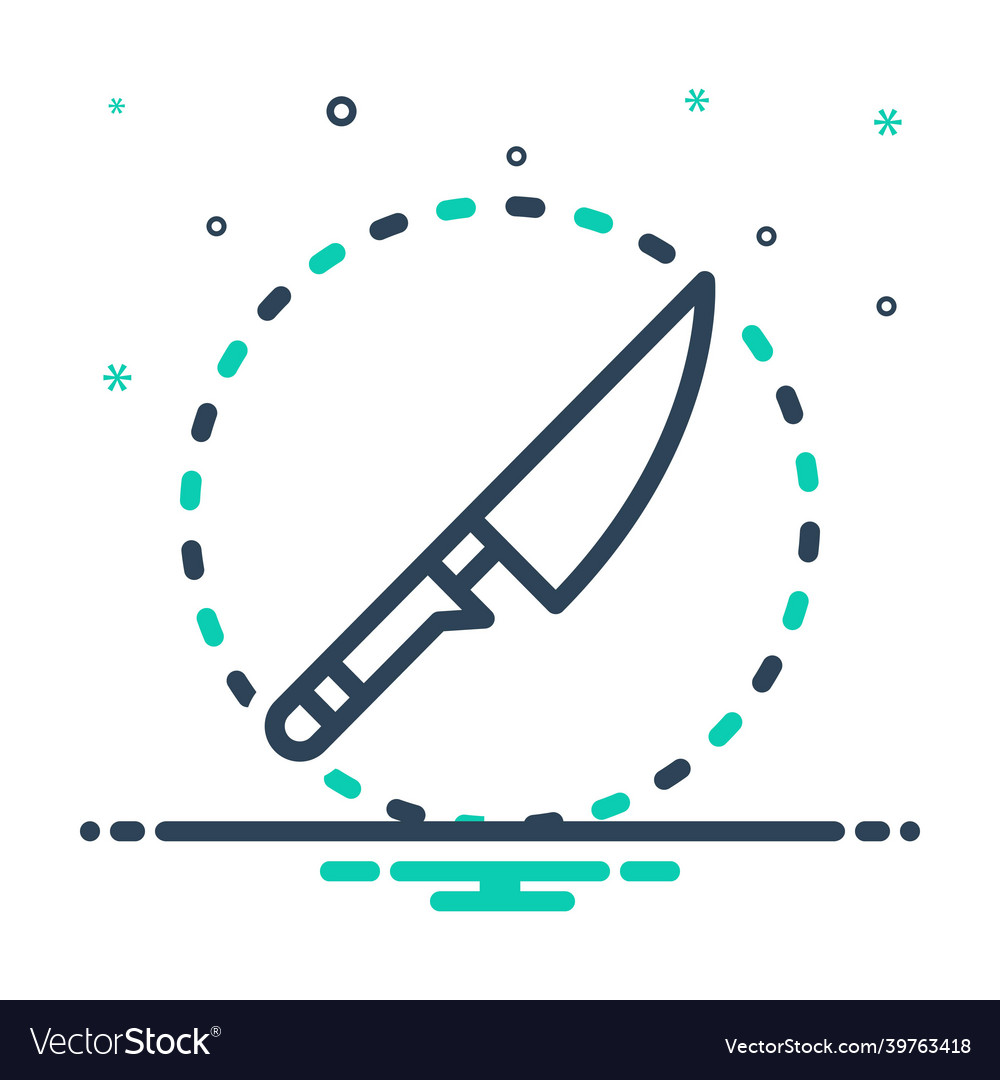 Knife Royalty Free Vector Image - VectorStock
