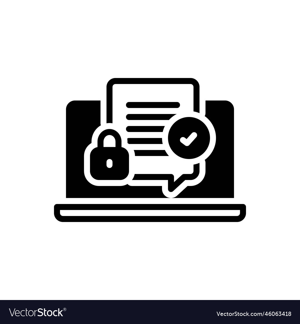 Secured Royalty Free Vector Image - VectorStock