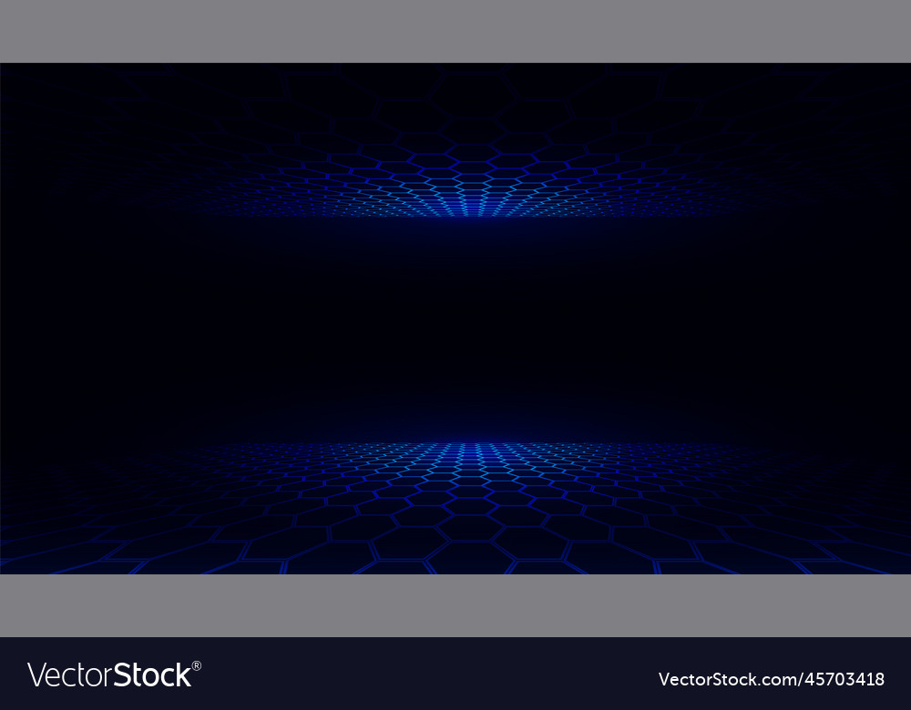 Technology background with hi-tech digital data Vector Image