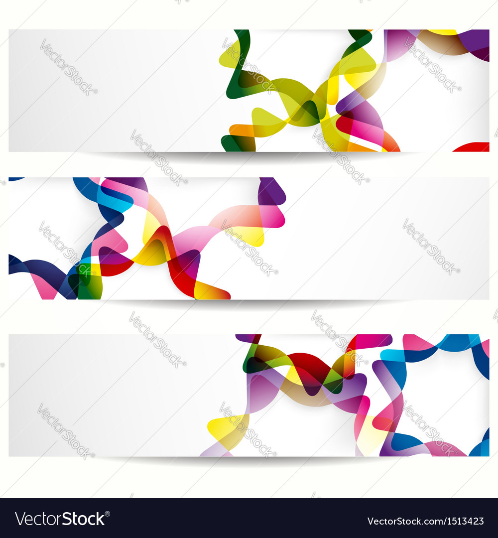 Abstract banner Royalty Free Vector Image - VectorStock