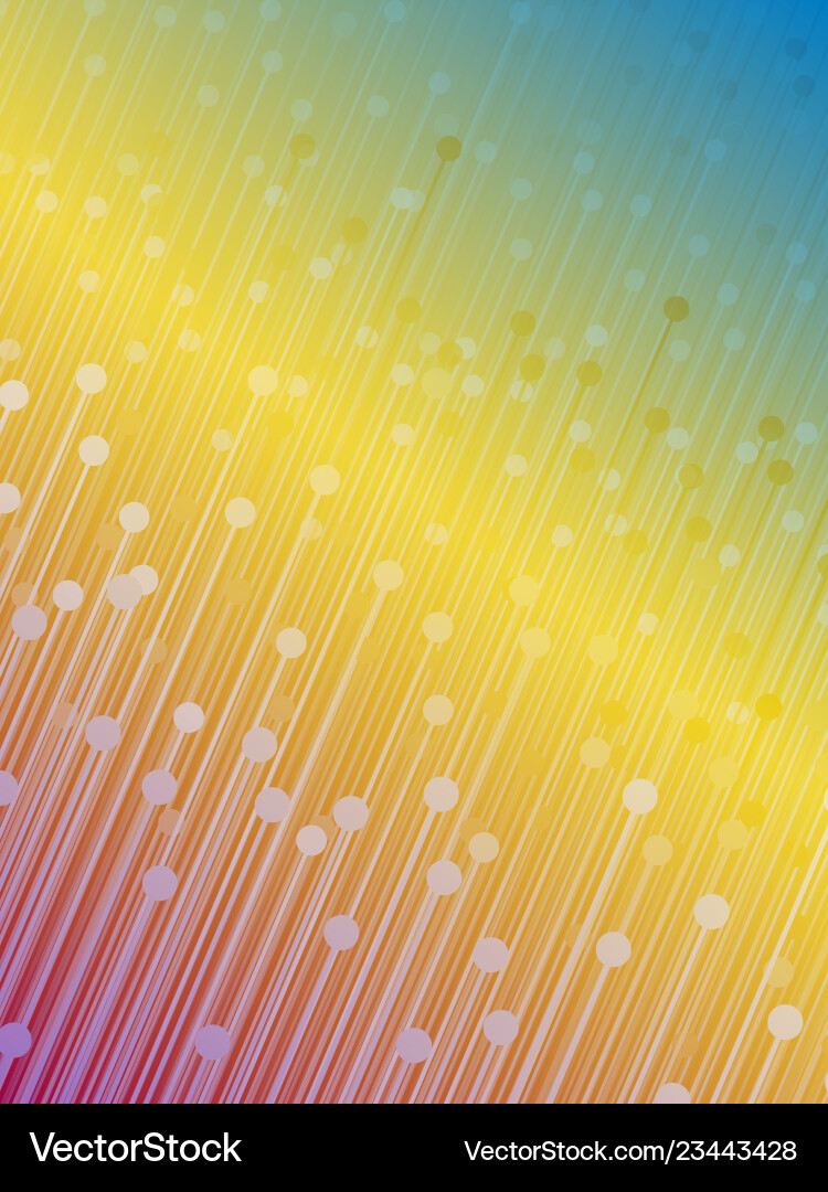 Abstract background of circles and lines Vector Image