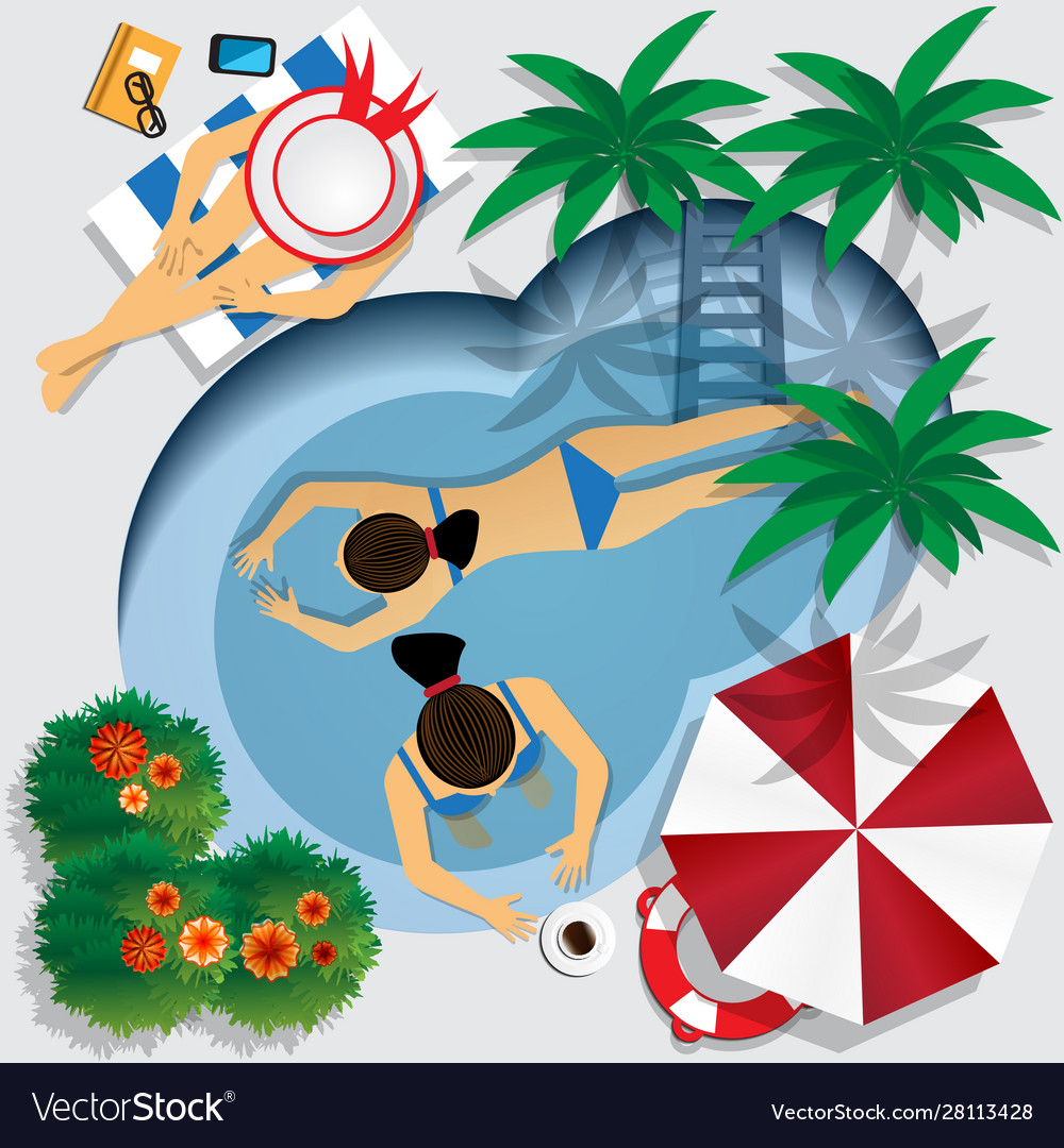Pool Royalty Free Vector Image - VectorStock