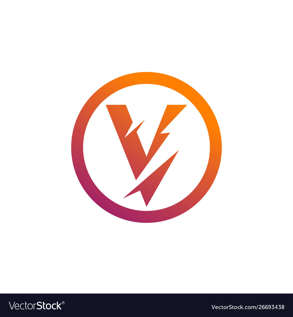 V logo images stock Royalty Free Vector Image - VectorStock