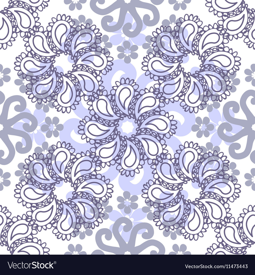 Abstract elegance flowe seamless pattern Vector Image