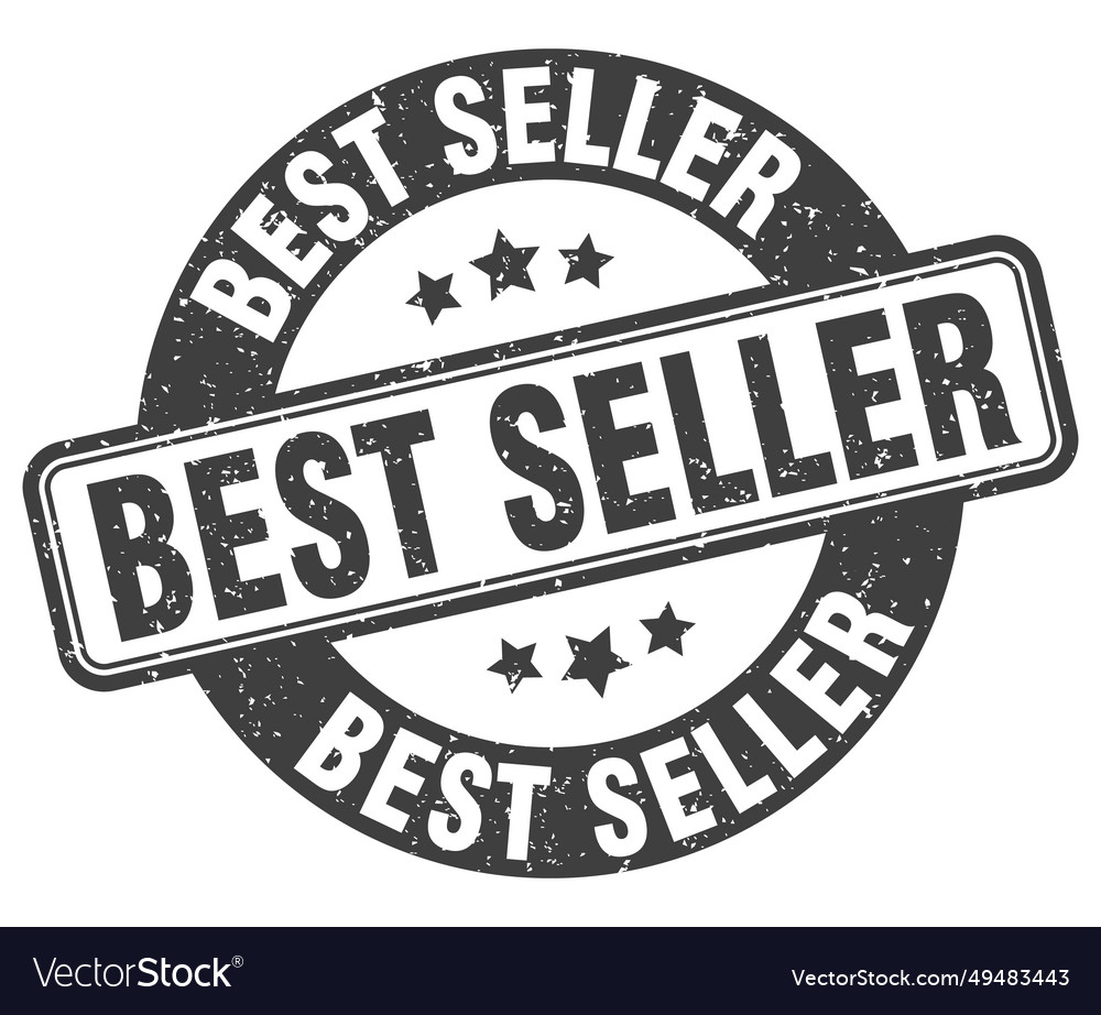 Best seller stamp label round grunge Royalty Free Vector Best seller stamp label round grunge Royalty Free Vector