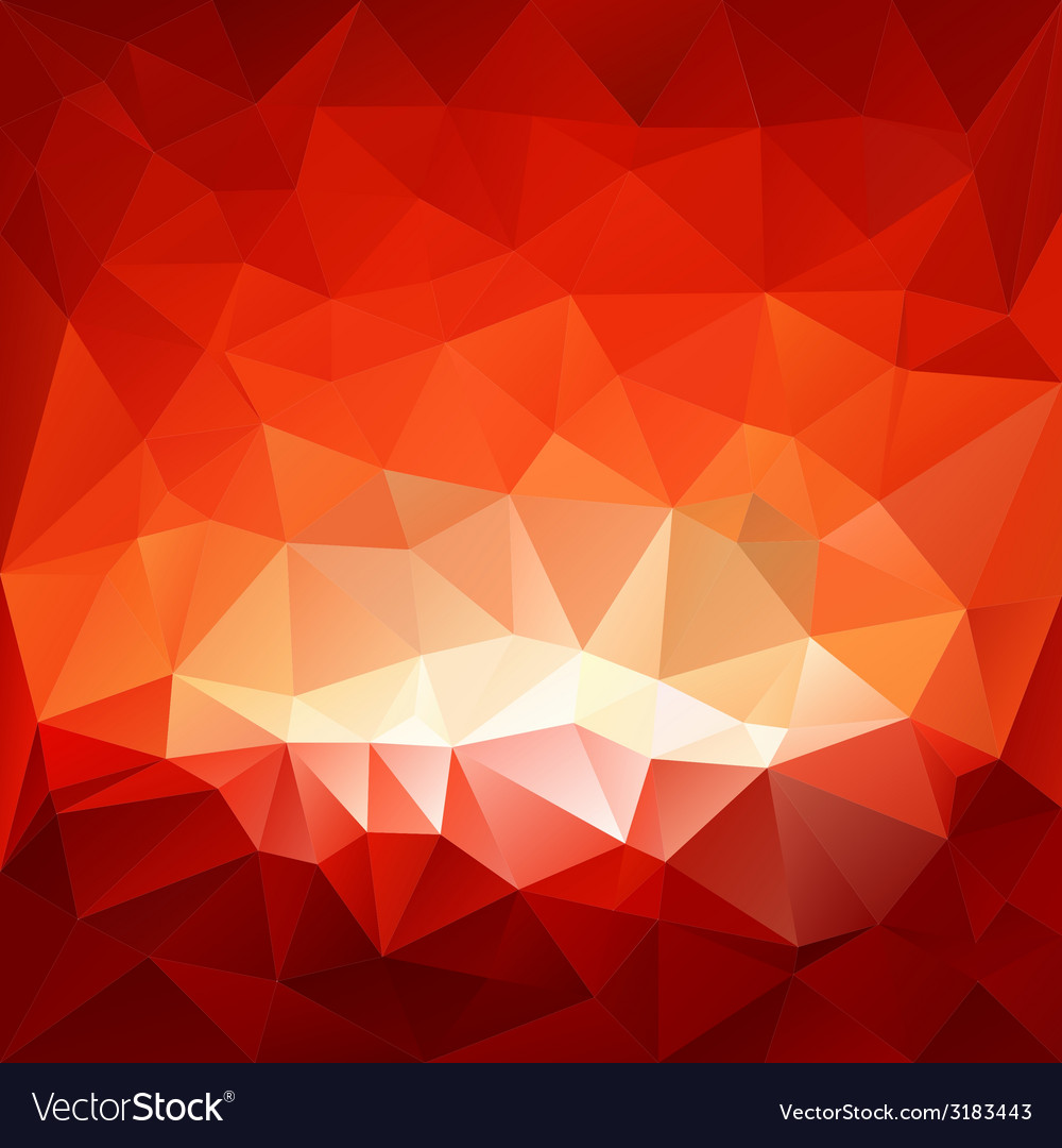 Red hell triangular background Royalty Free Vector Image