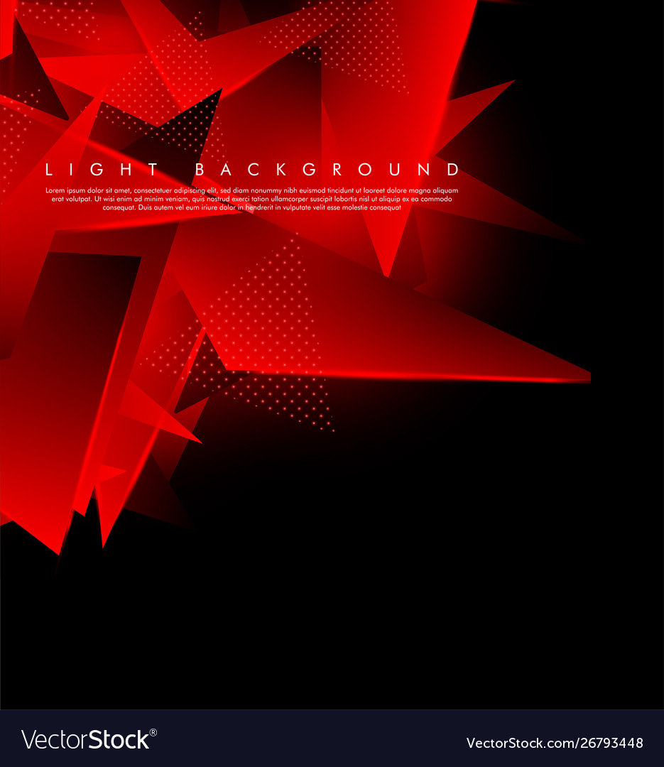 Triangular background abstract composition 3d Vector Image