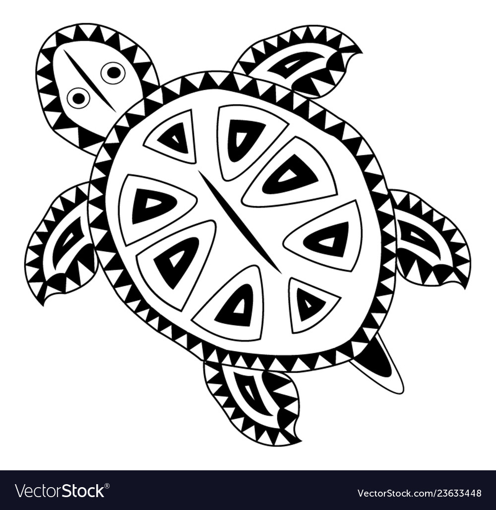 Turtle Royalty Free Vector Image - VectorStock