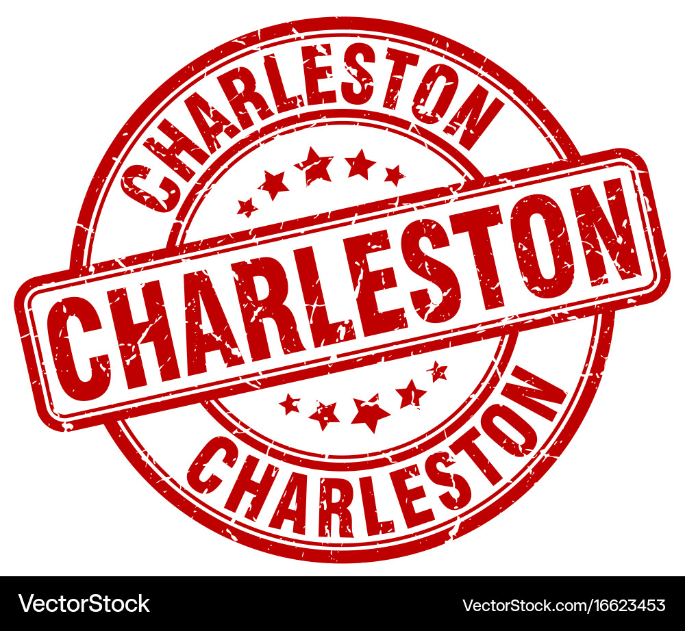 Charleston stamp Royalty Free Vector Image - VectorStock