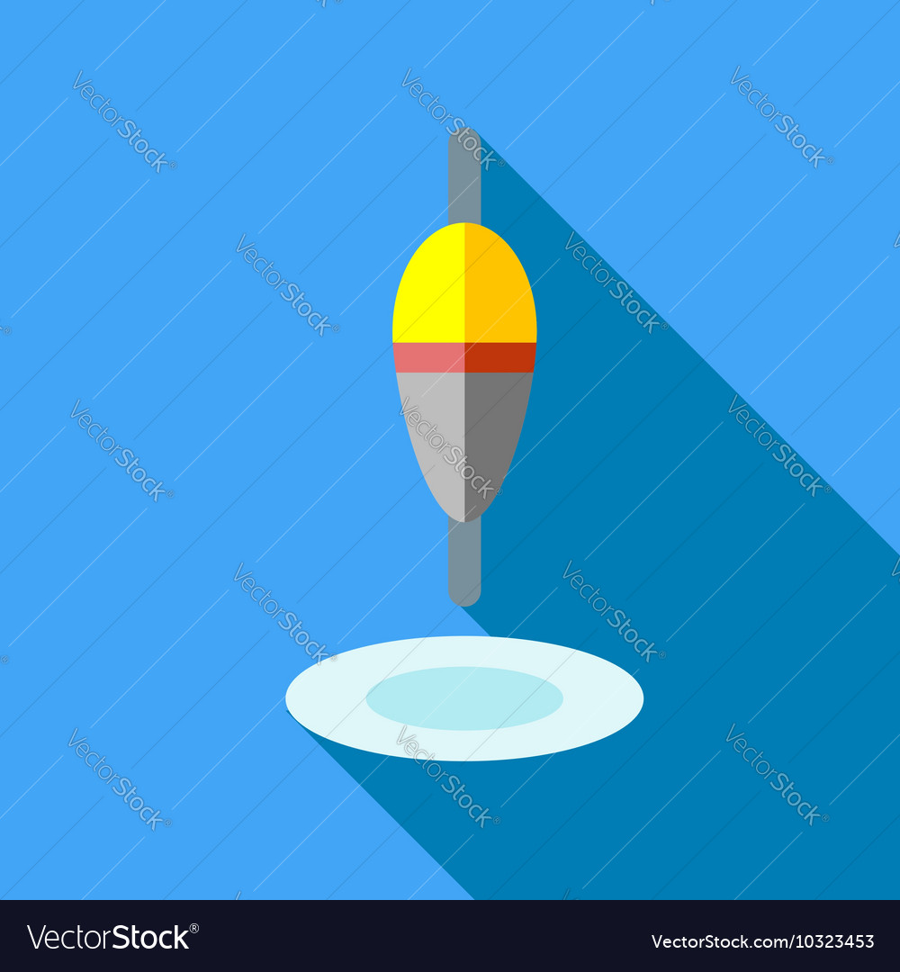Float icon flat style Royalty Free Vector Image