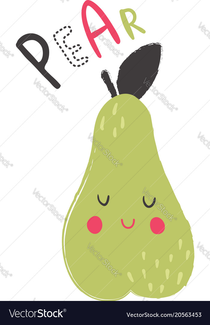 Pear Royalty Free Vector Image - VectorStock