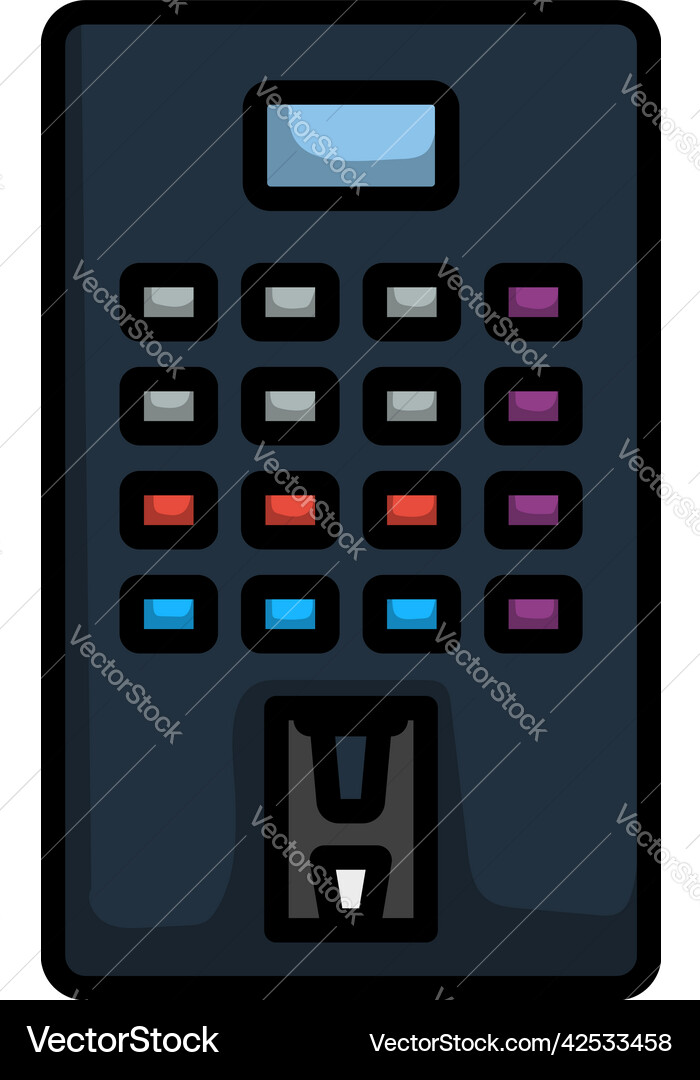 Icon of coffee selling machine Royalty Free Vector Image