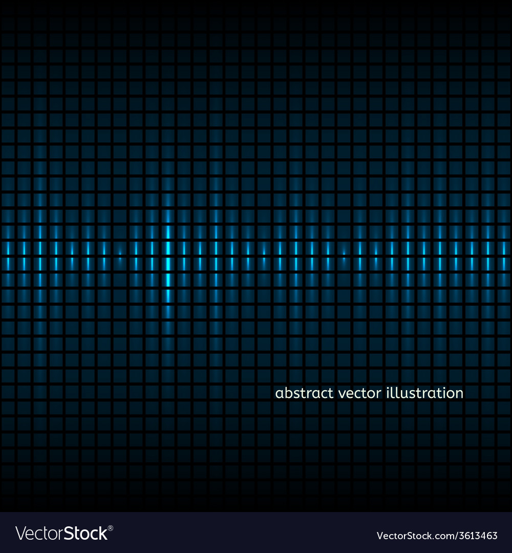 Abstract squares equalizer background Royalty Free Vector