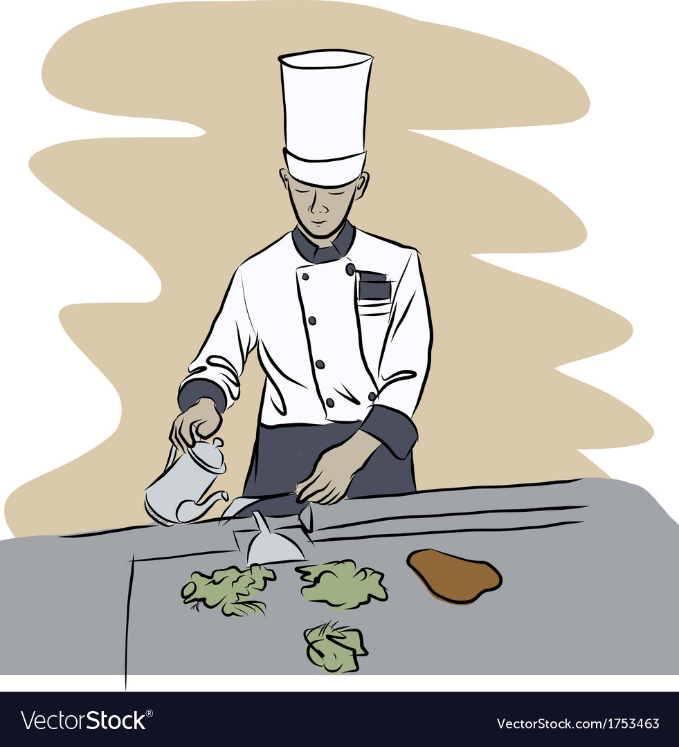 Chef2 Royalty Free Vector Image - VectorStock