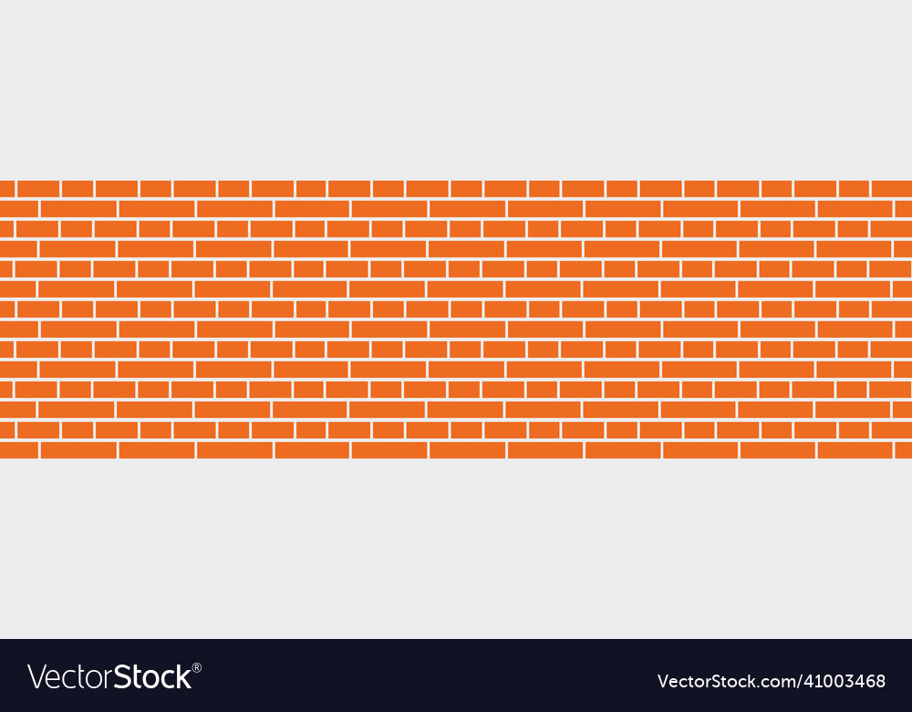 Red brick Royalty Free Vector Image - VectorStock