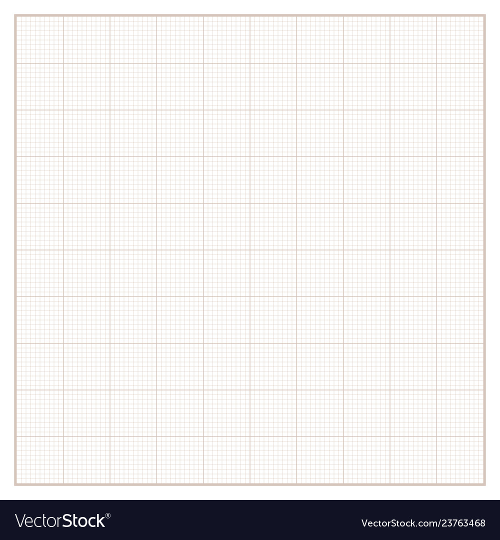 Square engineering graph paper Royalty Free Vector Image