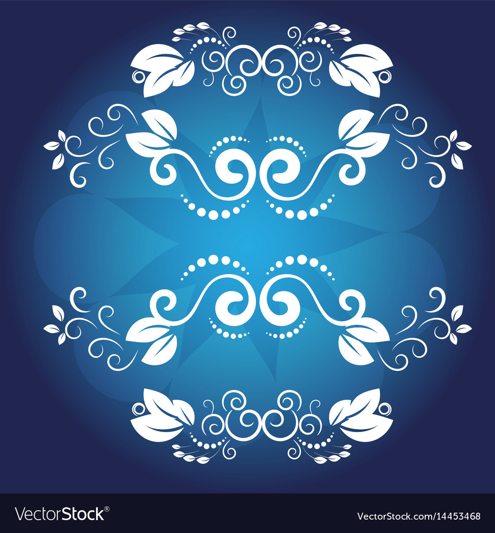 Vintage frames and scroll elements Royalty Free Vector Image