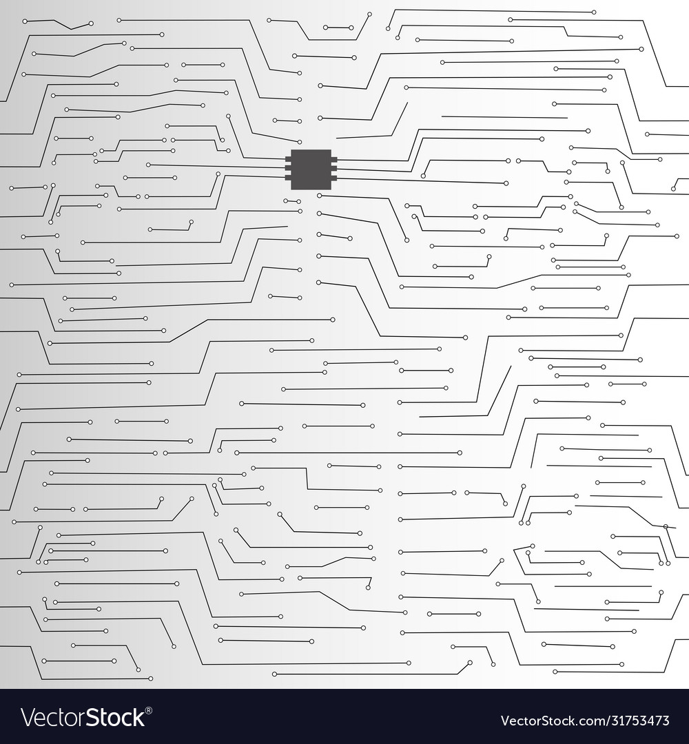 Computer motherboard background Royalty Free Vector Image