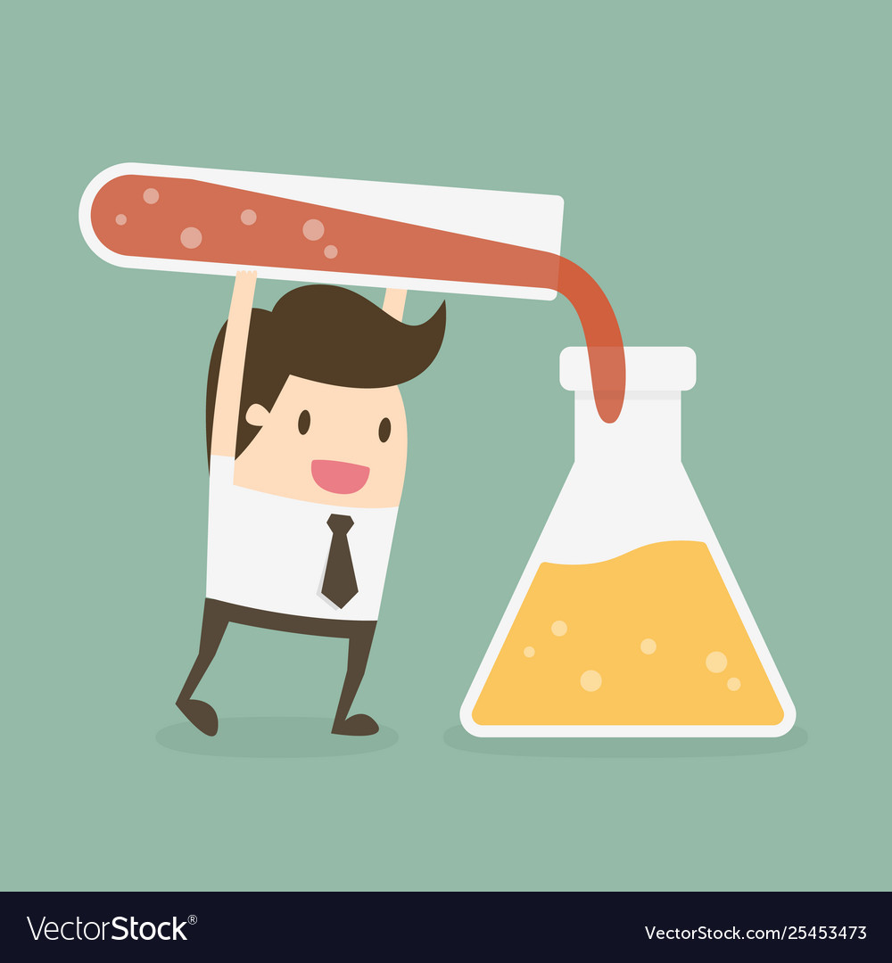 Testing and experimentation Royalty Free Vector Image