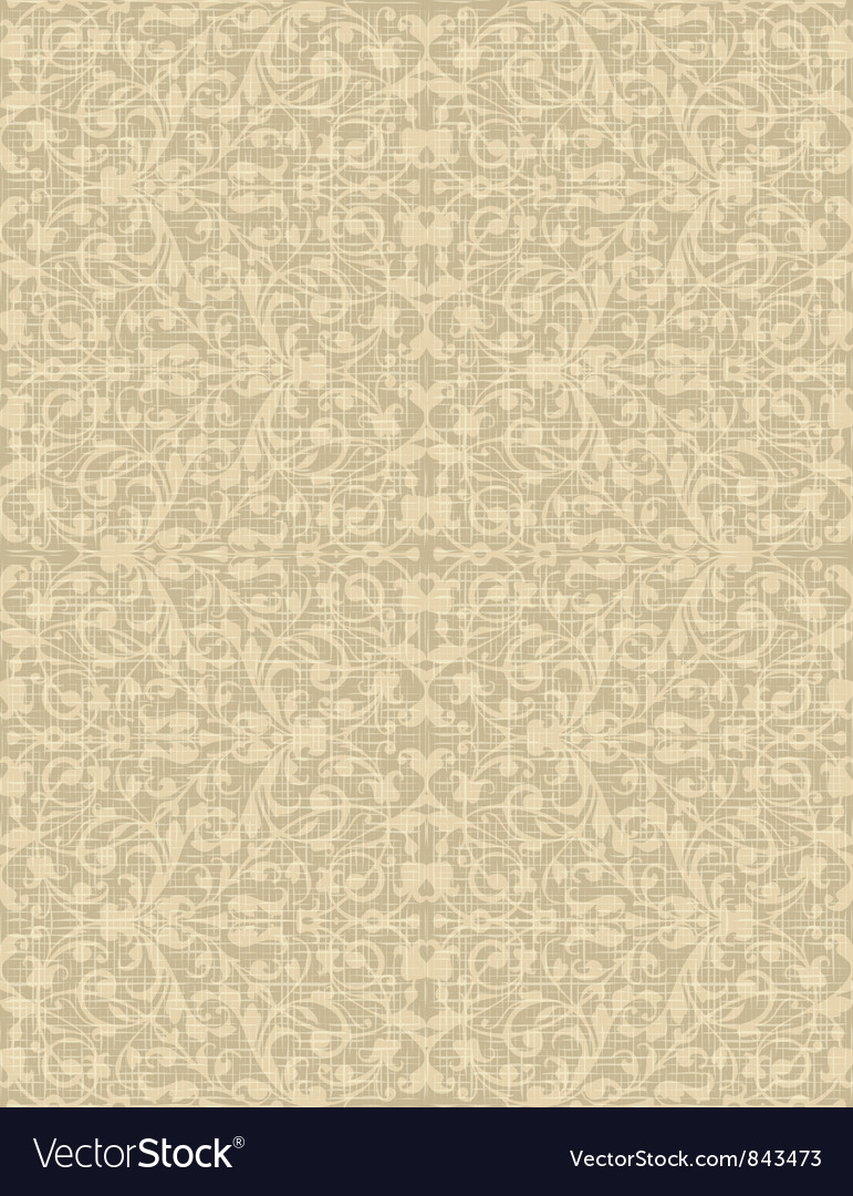 Vintage Seamless floral Royalty Free Vector Image