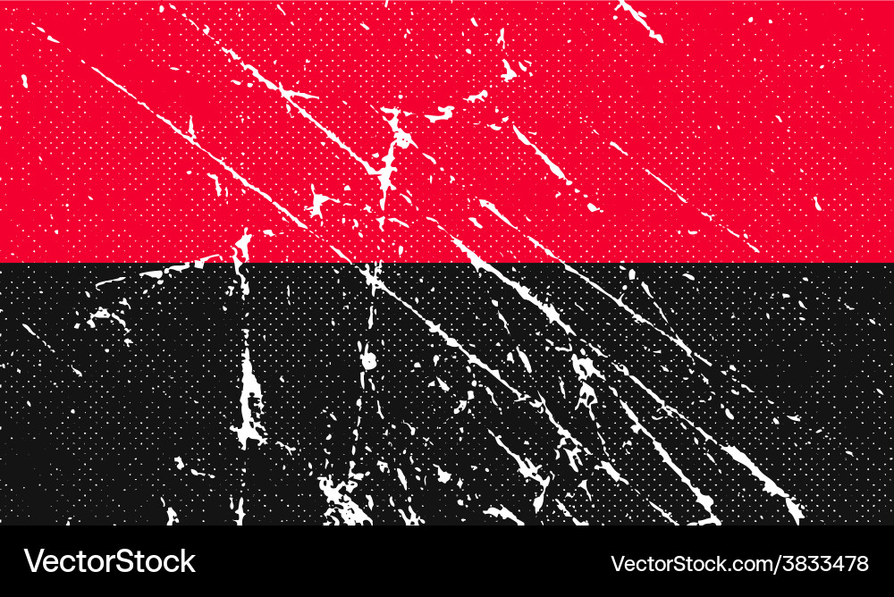 Flag of oun-upa with old texture Royalty Free Vector Image
