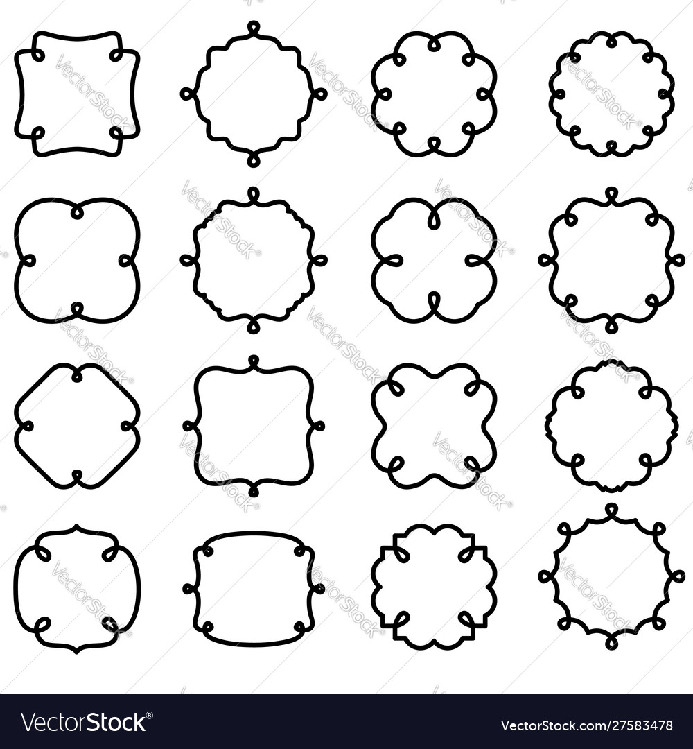 Frames Royalty Free Vector Image - VectorStock