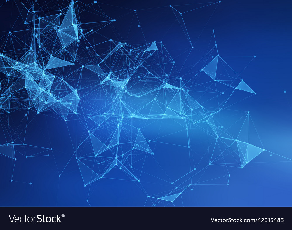 Abstract network communications design Royalty Free Vector