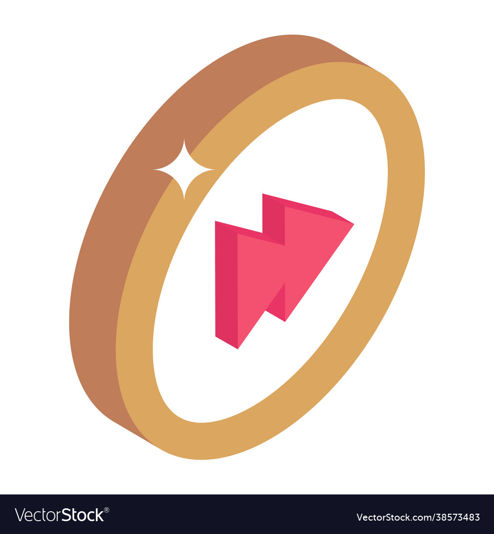 Forward button Royalty Free Vector Image - VectorStock