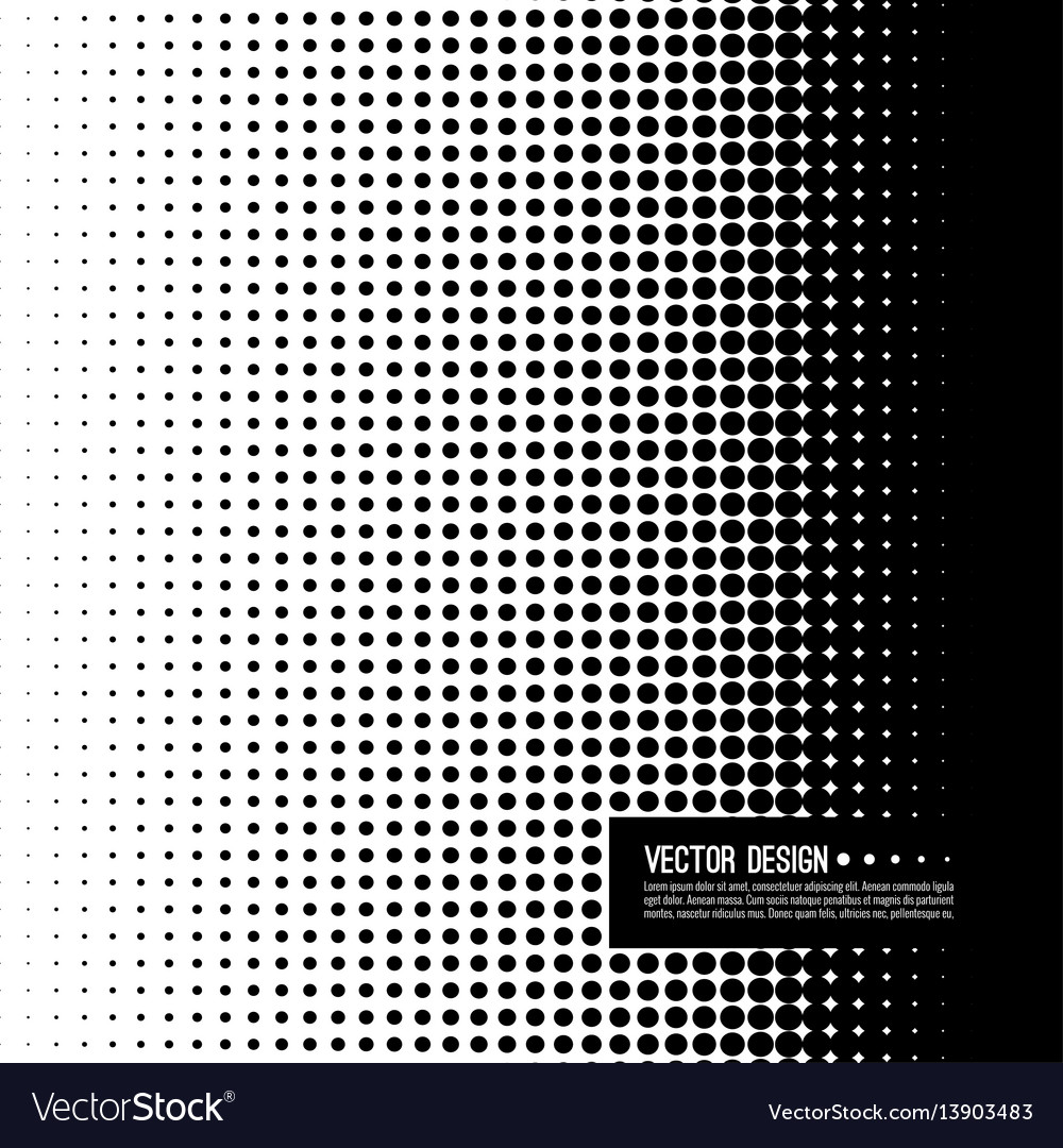 Halftone pattern Royalty Free Vector Image - VectorStock