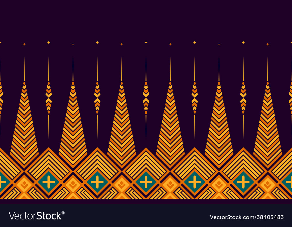 Seamless pattern repeating design Royalty Free Vector Image
