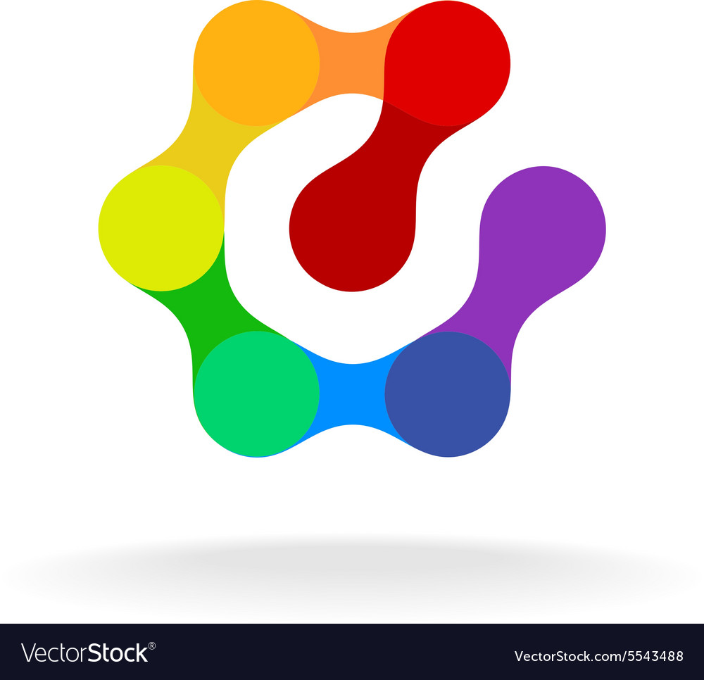 Letter E hex logo Royalty Free Vector Image - VectorStock