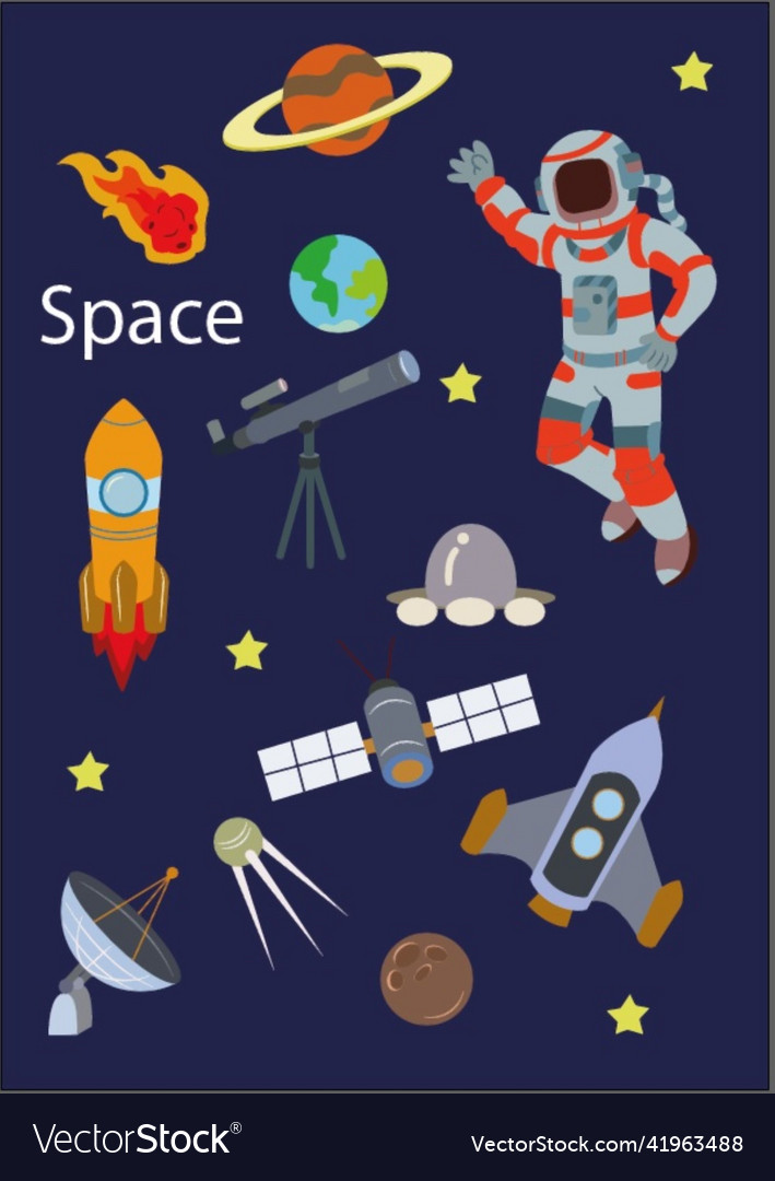 Space Royalty Free Vector Image - VectorStock