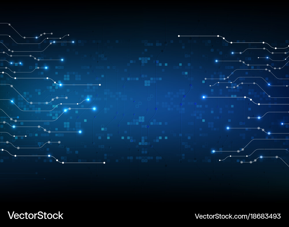 Abstract background technology communication data Vector Image