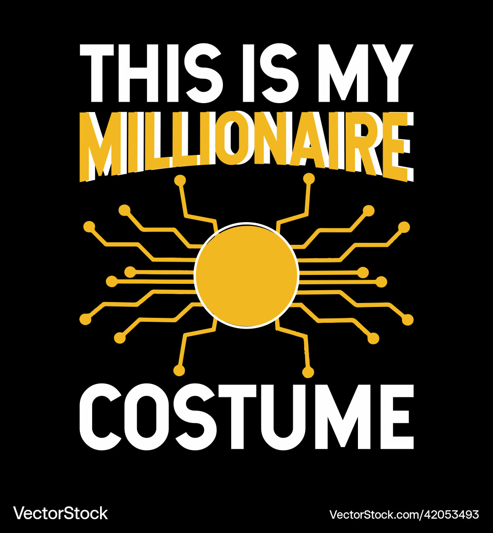 Funny bitcoin crypto blockchain t-shirt design Vector Image